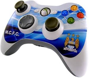 Manchester City FC. Xbox 360 Controller Skin : Amazon.co.uk: PC & Video ...