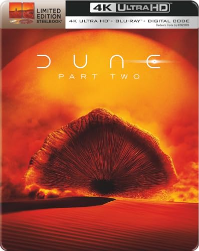 Dune: Part Two (4K Ultra HD Steelbook + Digital) [4K UHD] | Amazon ...