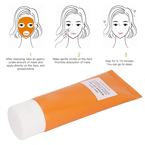 Sleeping Mask, Skin Muscle Density Carrot Vitamin Refreshing ...