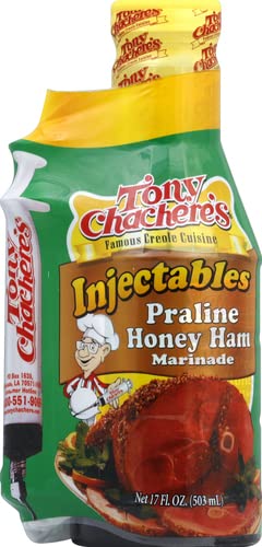 Amazon.com : Tony Chachere's Marinade Praline Honey Ham W/ Injector ...