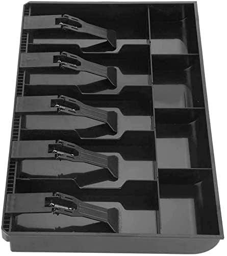 Brelvik ABS Plastic cash drawer organizer tray, cashier drawer box with ...