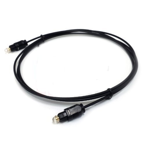 Cablesetc Ultra Slim Digital Optical Spdif Fibre Audio Toslink To ...