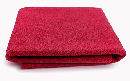 Amazon.com: RED Cherry Cordial Red - XXL Wool Sheet - 100% Virgin Wool ...