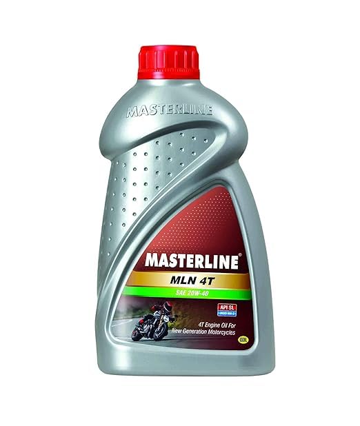 MASTERLINE MLN 4T 20W-40 SL | 4T Engine Oil (1L) : Amazon.in: Car ...