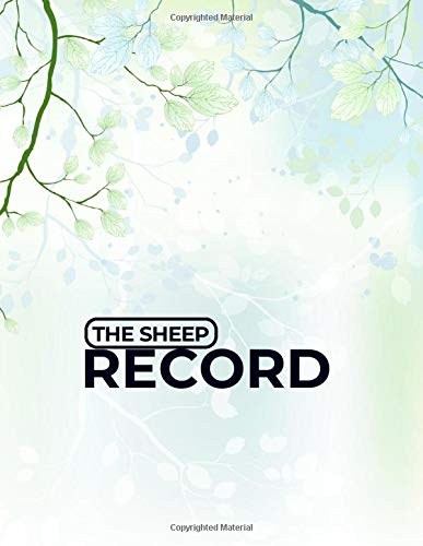 Buy The Sheep Record: Lambing Planning Farming Essentials Spreadsheet ...