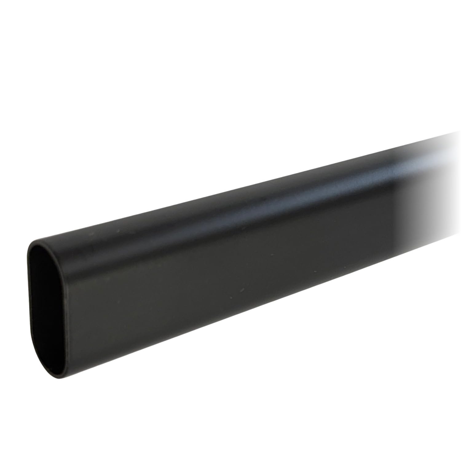 Snapklik.com : 36" Black Oval Closet Rod Heavy Duty Wardrobe Clothes ...