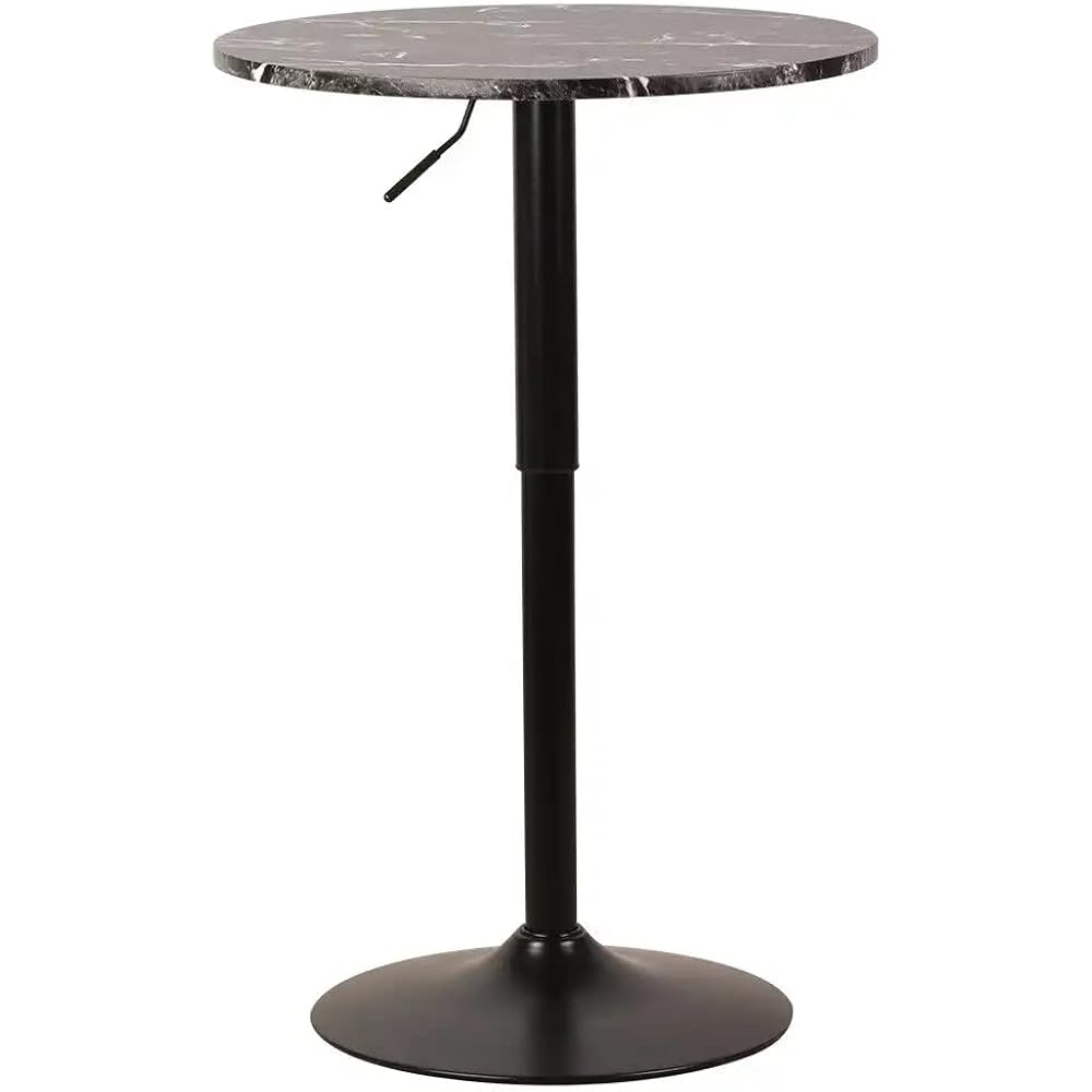 $11/mo - Finance MoNiBloom Round High Top Table Height-Adjustable Bar ...