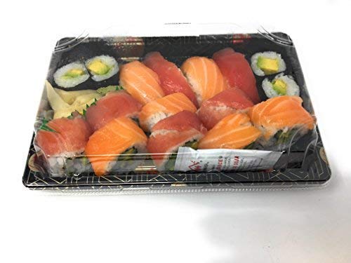 Amazon.com: Kikka Sushi, Grandelicous Family Meal With White Rice, 11 ...