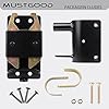 Amazon.com: MustGood Heavy Duty Farm Gate Latch 2 Way Gate Latch ...