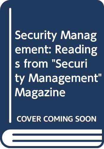 Security management: Readings from Security management magazine: Shari ...