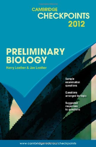 Amazon.com: Cambridge Checkpoints Preliminary Biology: 9780521183550 ...