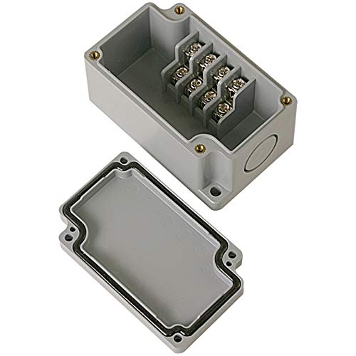 BC-AB-4PH, Terminal Box, 4pins Stair Type, ABS Material, Grayish Blue ...