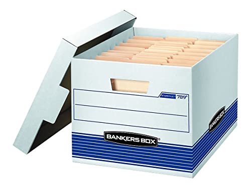 Snapklik.com : Bankers Box 12 Pack STOR/FILE Medium-Duty File Storage Boxes
