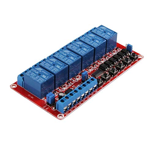 Generic 3X(6-Channel 12V Latching Relay Module Switch Controls The high ...