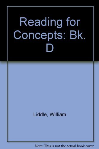 Reading for Concepts : Bks. A-H: William Liddle: 9780070376670: Amazon ...