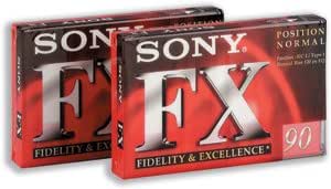 Sony 5 Pack C90 FX Ferric Audio Tape: Buy Online at Best Price in Egypt ...