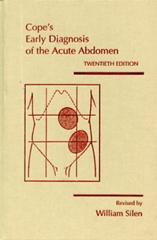 Cope's Early Diagnosis of the Acute Abdomen: 9780195136784: Medicine ...