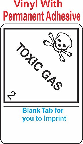 GC Labels-V332-ETAB, (Blank) Toxic Gas Class 2.3 Proper Shipping Name ...