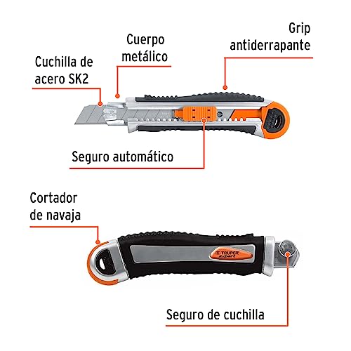Cutter Truper Uso Rudo - Ferreteria Y Herramientas