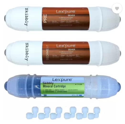 Adelaura Lexpure Ro Silver Pre, Sediment Carbon Inline Filter with ...