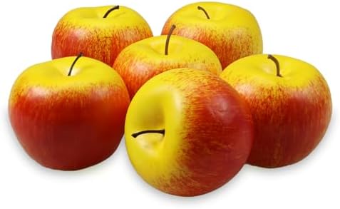 Amazon.com: Ikosora 20 Pcs Fake Fruit Pack, Artificial Fruit for ...