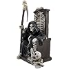 Amazon.com: DWK - Dark Master - Grim Reaper Skeleton on Throne with Pet ...