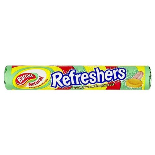 Amazon.com : Barratt Refresher Roll Retro Kids Sweets - 48 x 34gm ...