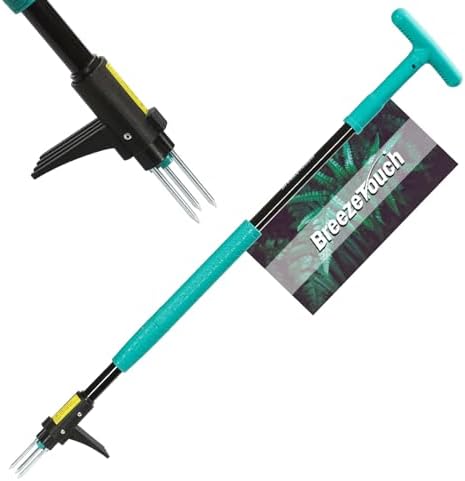 Amazon.com : SOMOLUX 52'' Weed Puller Stand-up Weeder Weeding Tool for ...