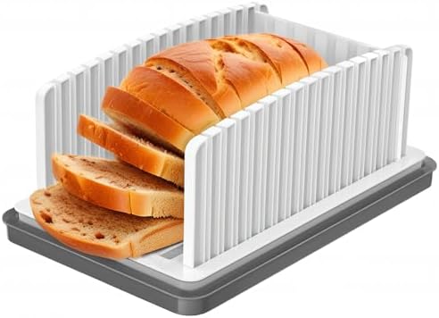Amazon.com: CAWIU Bread Slicer for Homemade Bread with Bread Box ...