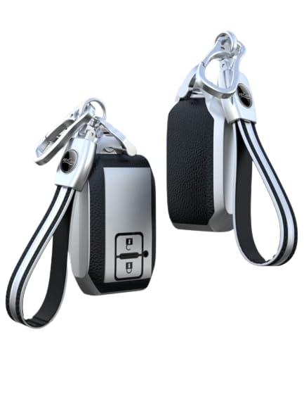 BLUZON TPU Leather Car Key Cover for Baleno | Dzire |Ertiga | Ignish ...