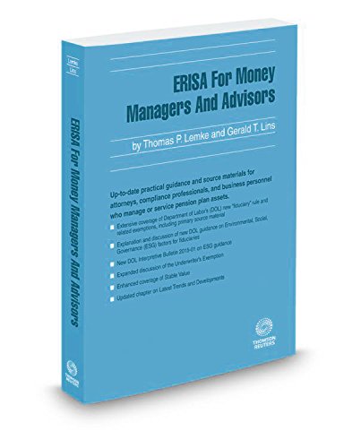 Amazon.in: Buy ERISA for Money Managers and Advisors, 2017-2018 ed ...