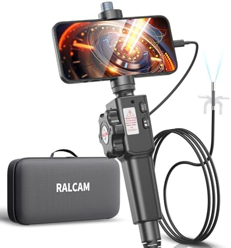 Amazon.com: Two-Way Articulating Borescope, DXZtoz Wireless Endoscope ...