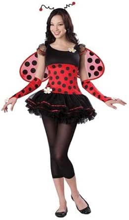 Amazon.com: Teen Girls Love Bug Costume - Small : Clothing, Shoes & Jewelry