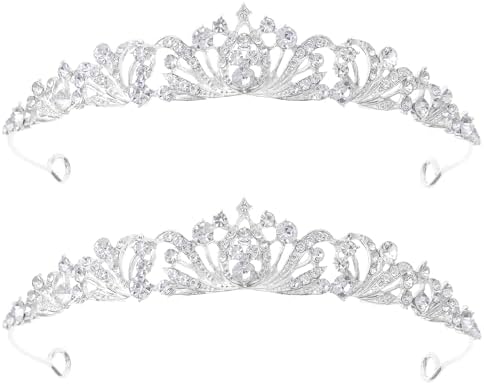 Amazon.com : Mini 2.56 inchs Rhinestone Tiara Comb Crown for Girls ...