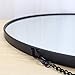 Amazon.com: MORIGEM Round Mirror with Hanging Chain, 24" Large Wall ...