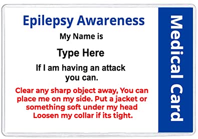 Quantum Leap Epilepsy Awareness Badge Card For Hidden Medical ...