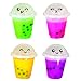 Amazon.com: Raymond Geddes Anime Boba Tea Slime Toy - (Pack of 12 ...