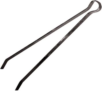 Pinza per Camino in Ferro Battuto lunghezza 60 Cm : Amazon.it: Fai da te