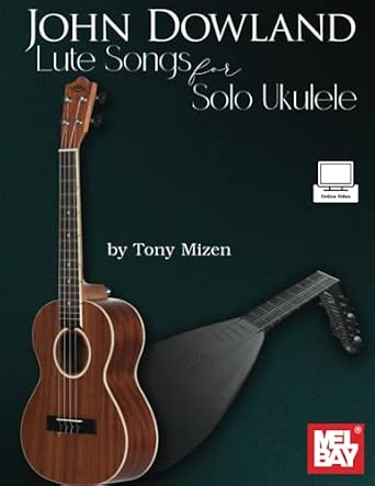 Amazon.com: John Dowland Lute Songs for Solo Ukulele: 9781513477503 ...