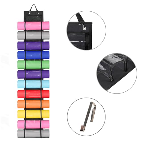 Snapklik.com : AROUY Vinyl Storage Organizer - Vinyl Roll Holder Wall ...