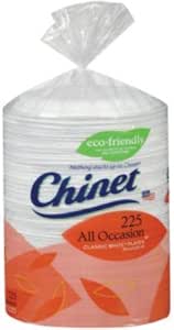 Amazon.com: Chinet Paper Lunch Plates, 225 count (4 Pack) : Health ...