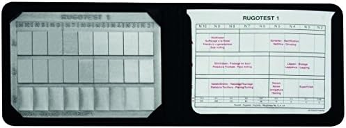 Surface Finish Specimen "Rugotest", in an etui general (standard), 27 ...