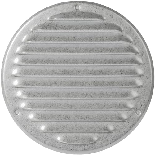 6 Inch / 150 mm Vent Cover – Galvanized Steel Round Soffit Vent – Air ...