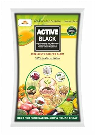 KRUSHI UDAY FARMER CO. Active Black Fertilizer For Plants | Humic Acid ...