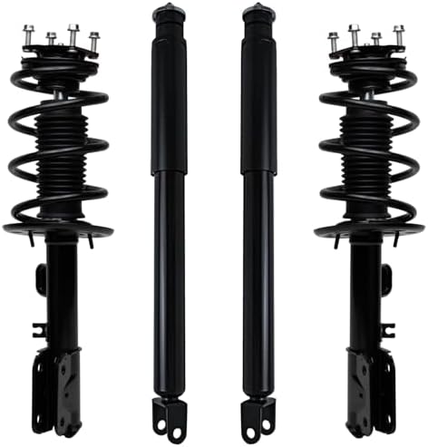 Amazon.com: Detroit Axle - Front Struts w/Coil Springs Rear Shock ...