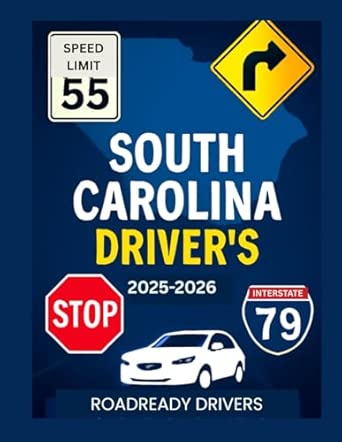 South Carolina Driver's Manual 2025-2026: DMV Learner’s Permit Study ...