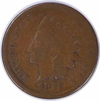 1877 P Indian Cent Uncertified G at Amazon's Collectible Coins Store