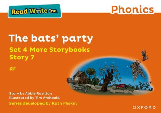 Read Write Inc Phonics: Orange Set 4 More Storybook 7 The bats' party ...