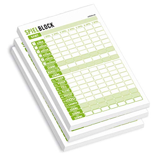 Kniffel Spielblock – Die 16 besten Produkte im Vergleich - The Digital ...