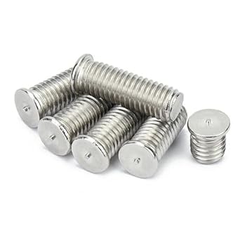 SeroNi 5-100pcs 304 Stainless Steel Spot Welding Screws Studs GB10432 M3 M4 M5 M6 M8 (Size ...